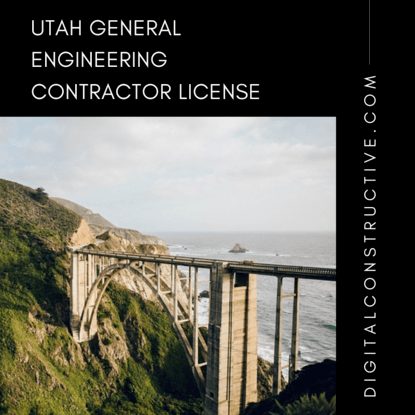 E100 License: Utah General Engineering Contractor - Digital Constructive